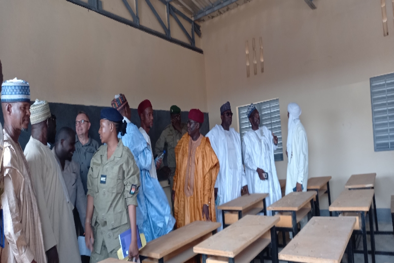 Podcast/Education : La Force Multinational Mixte inaugure une école primaire à Toumour, dans la ...